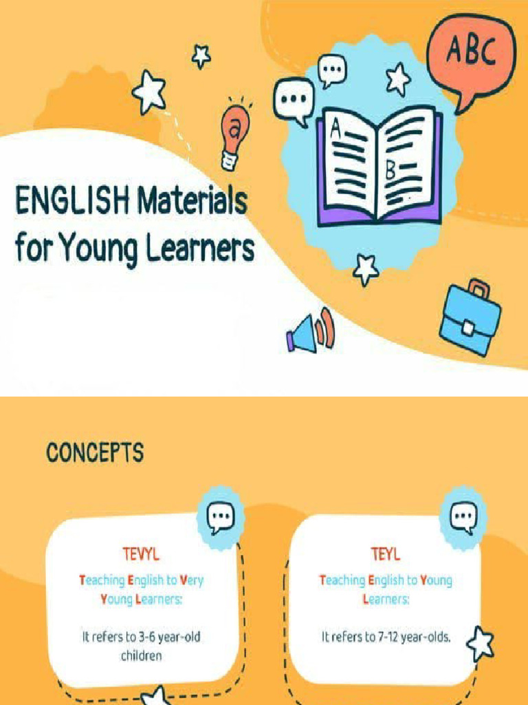 Types of Materials for Young Learners | PDF