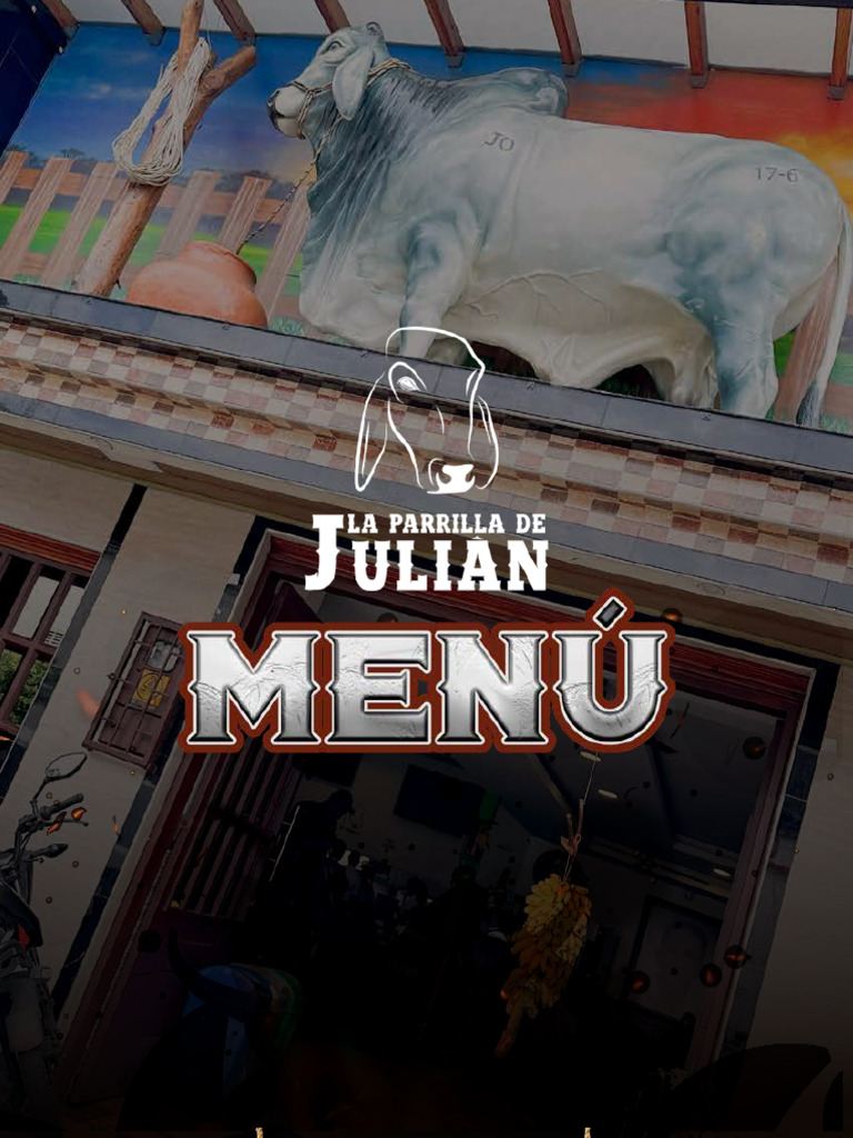 Menú Parrilla de Julián 2024 | PDF | Cerdo | Cocina norteamericana