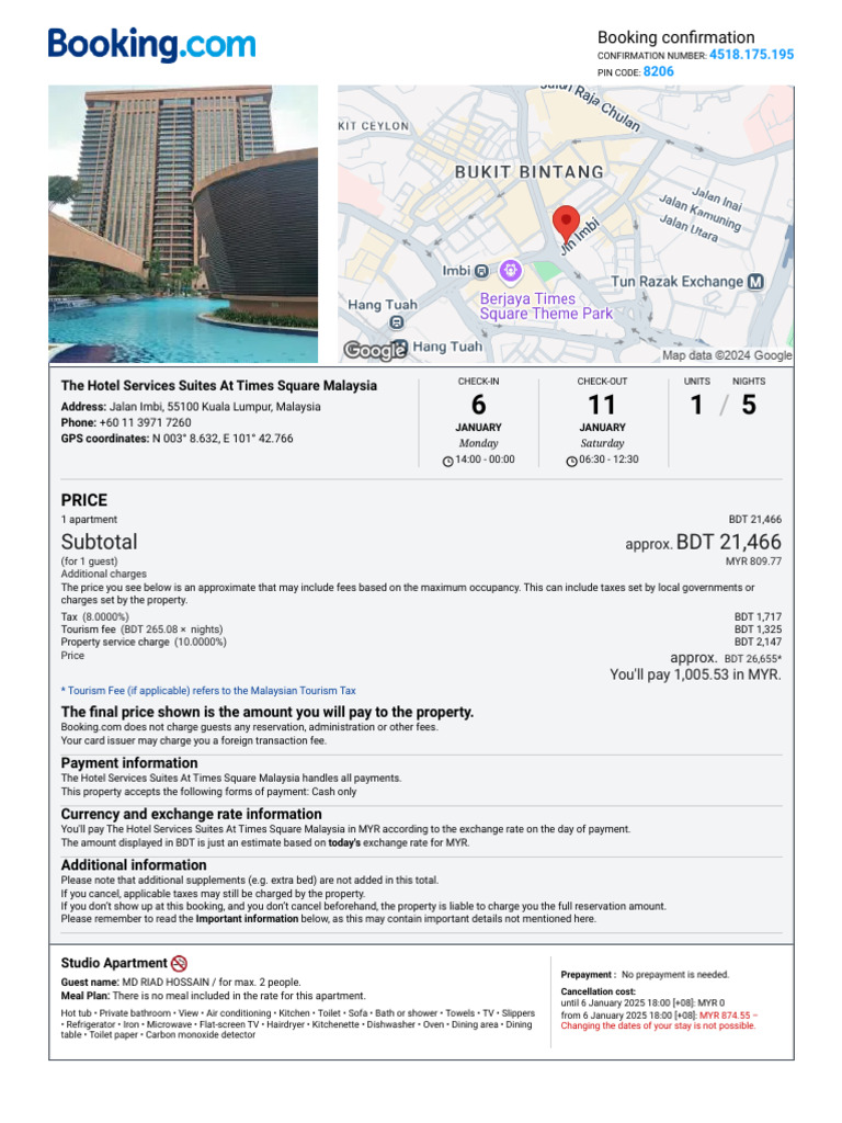 Confirmation | PDF | Fee | Exchange Rate