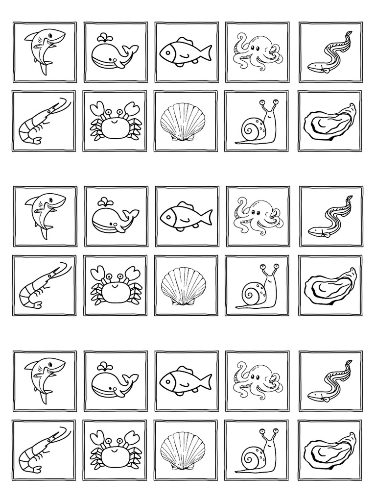 Aktiviti - Jawi MS74 Tema Hidupan Laut | PDF