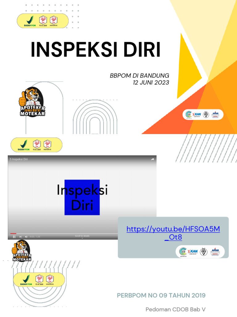 INSPEKSI DIRI-12 Juni 2023 (Unlock) Materi Ibu Dwi | PDF