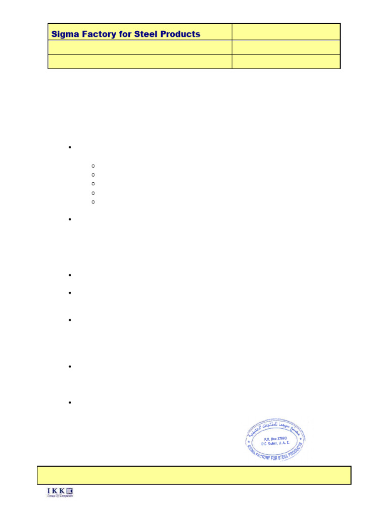 SP-12 Factory Acceptance Test (FAT) Procedure... (1) | PDF | Quality ...