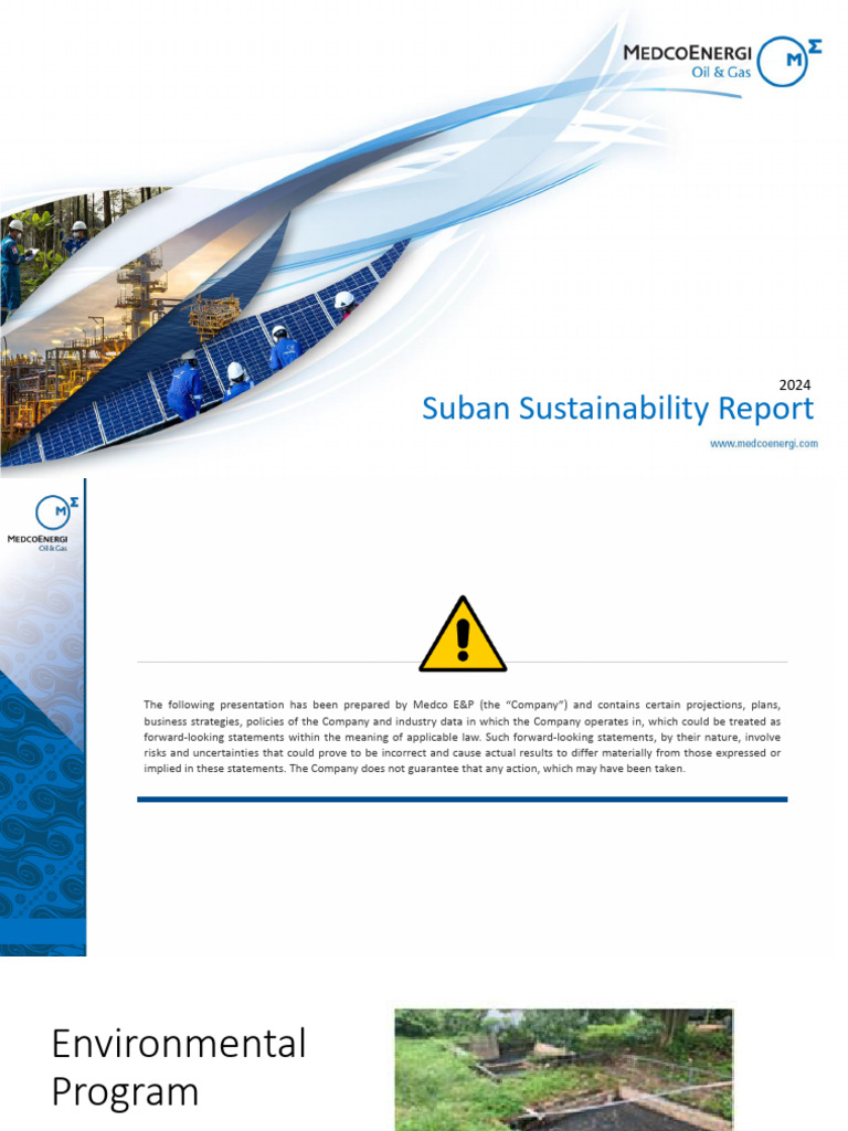 Environment Program 2024 | PDF | Waste | Sanitation