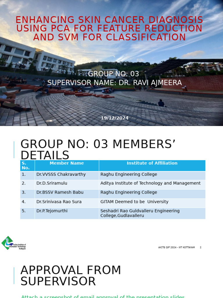 Skin Cancer Classification | PDF | Support Vector Machine | Principal ...