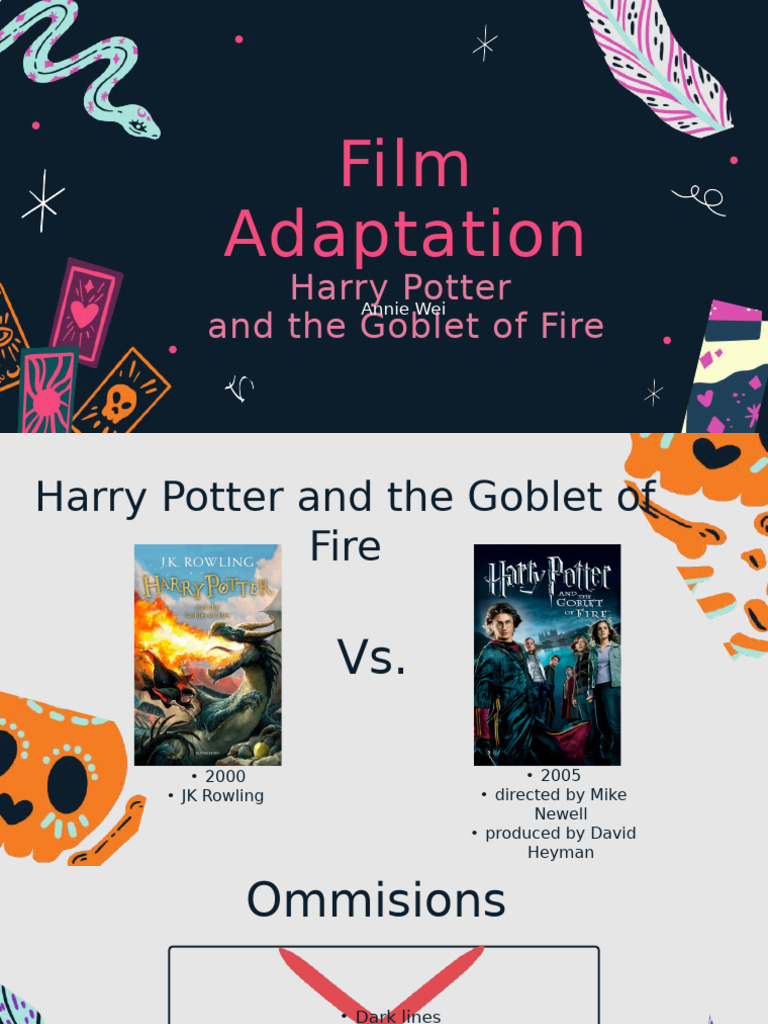 Film vs. Book: Goblet of Fire Analysis | PDF | Harry Potter | Fantasy ...
