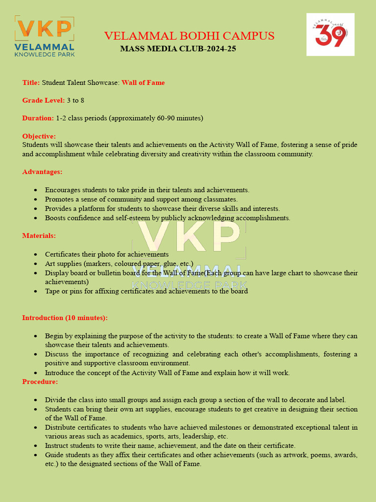 Mass Media - Lesson Plan Month-June | PDF | Creativity | Social Media