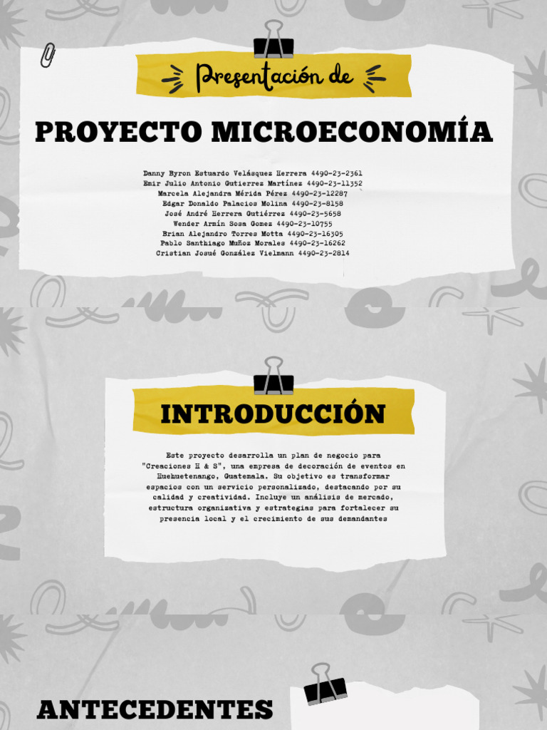 Proyecto Final MIcroeconomía | PDF | Elasticidad (economía) | Precios