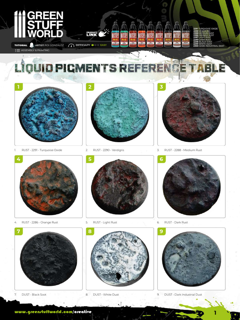 EN-ES-Tutorial-Liquid Pigments Reference Table-Painting-compressed ...