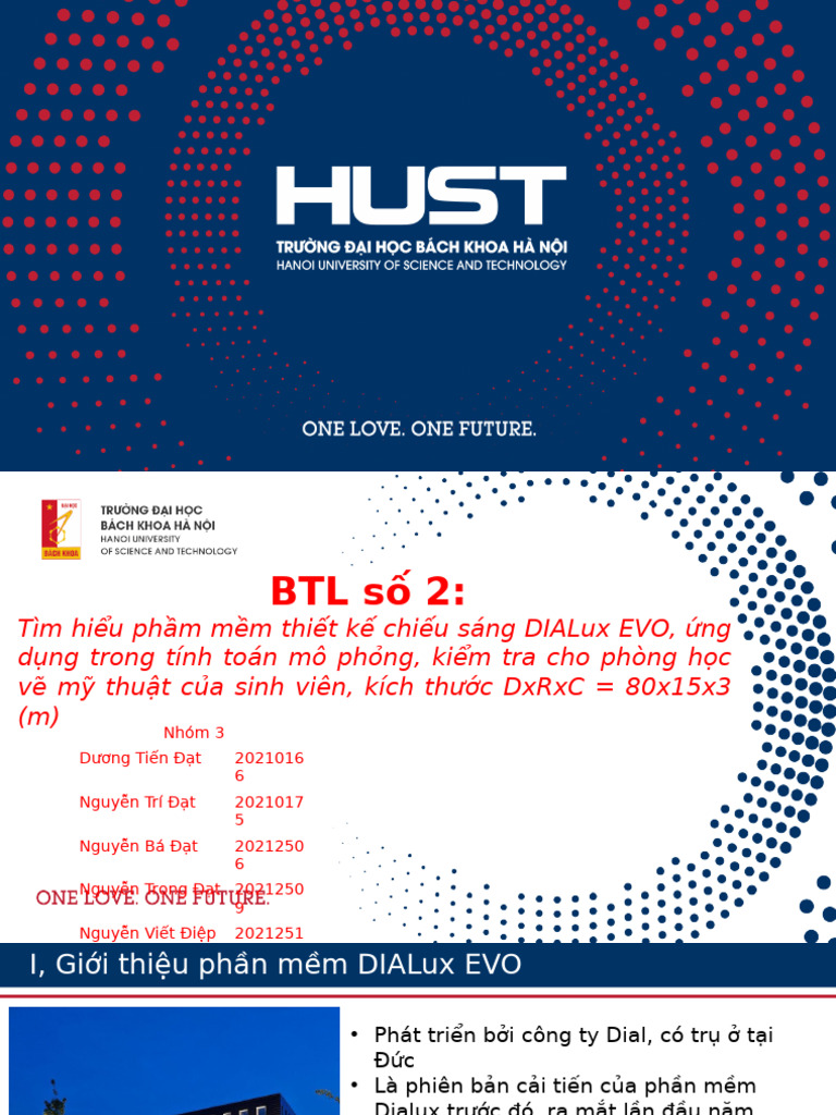 BTL2 Tim Hieu Dialux Evo | PDF