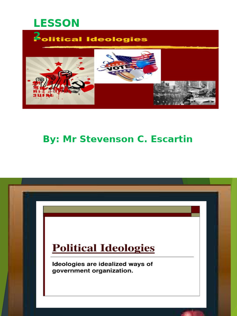 2nd Lesson Political Ideologies | PDF