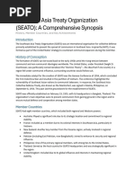 SEATO: Cold War's Southeast Asia Pact | PDF | International Relations ...