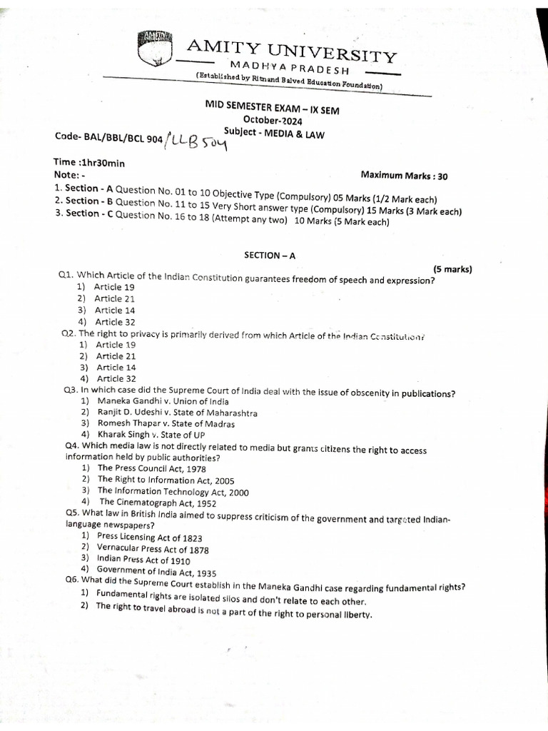 Important Question | PDF