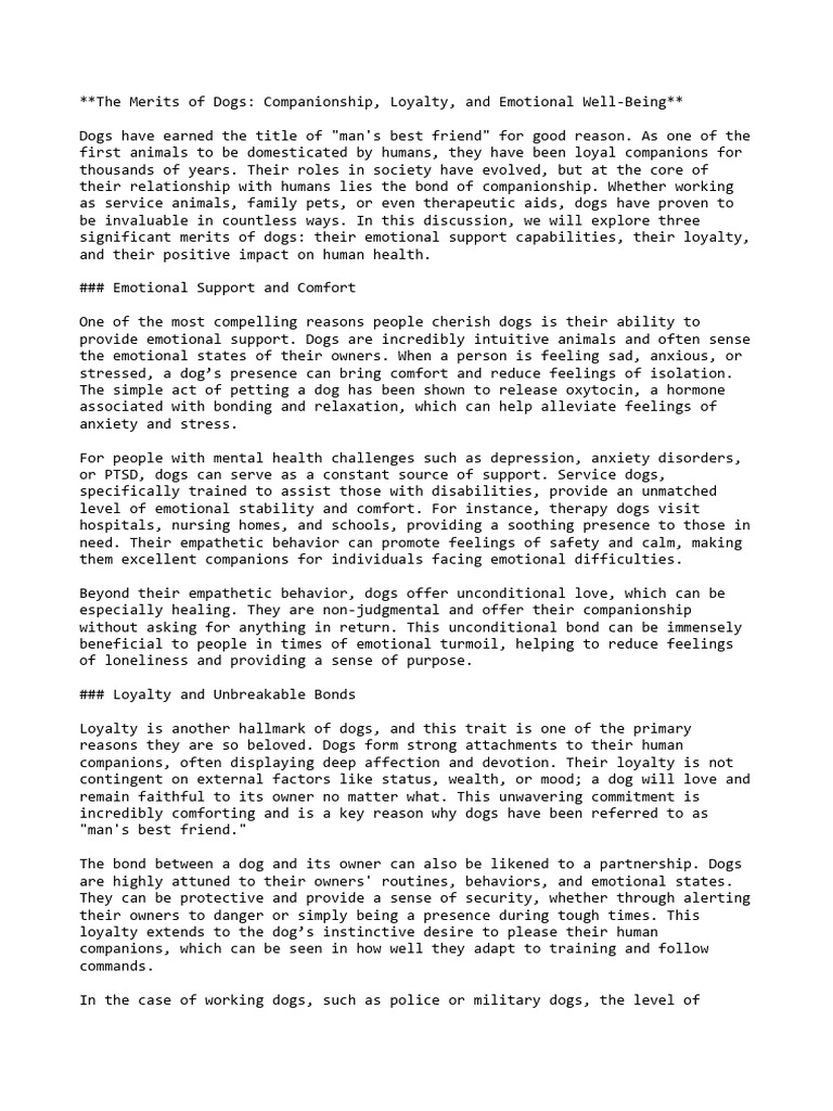 dogs | PDF | Dogs | Pet