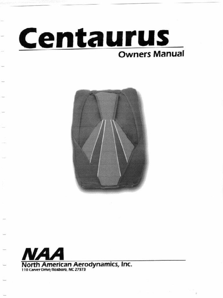 Manual Naa Centarus | PDF