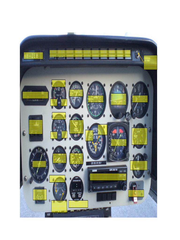 Bell 206 Cockpit Description | PDF
