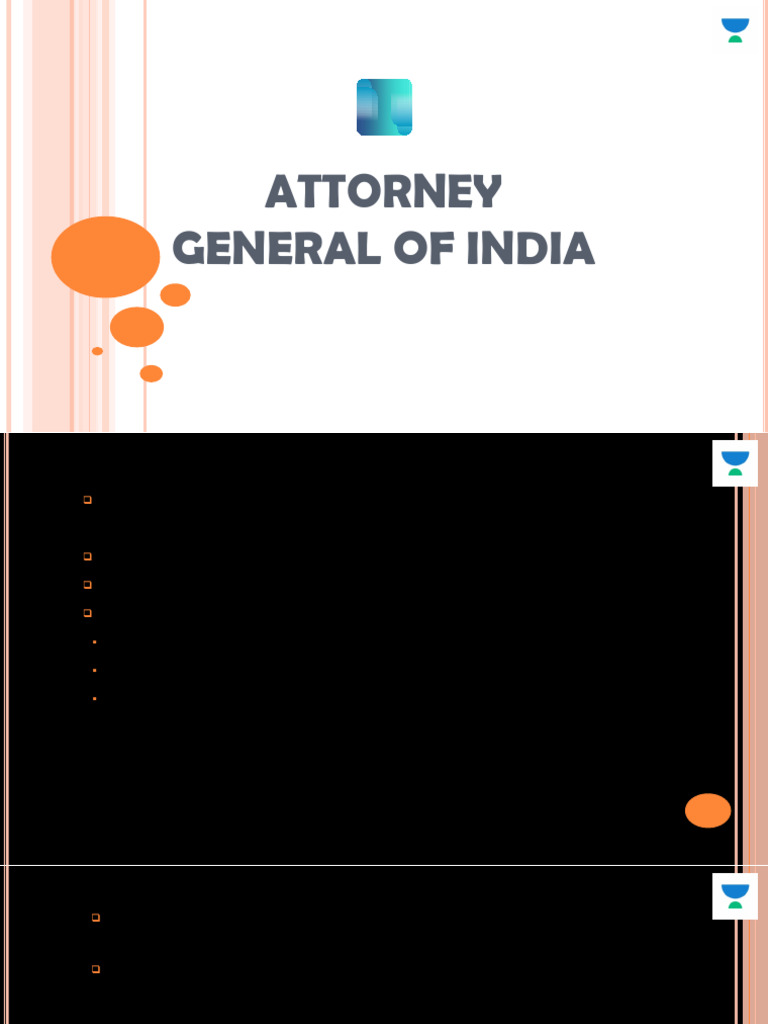 Attorney General of India Overview | PDF | Government Of India ...