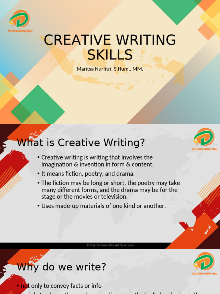 Creative Writing Skills | PDF | Essays | Advertising