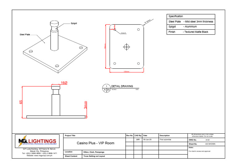 ADAPTOR DRAWING | PDF | Metals