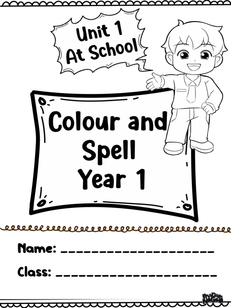 Colour&spell Year 1 Unit1 | PDF