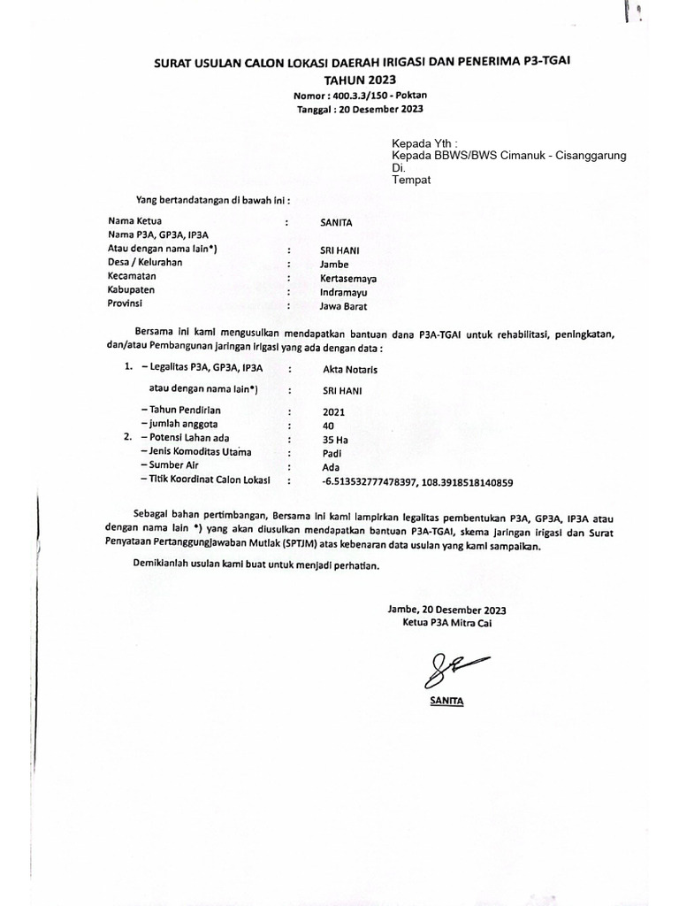 Sri Hani Jambe | PDF