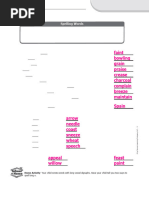 Long o Vowel Sound Word List | PDF