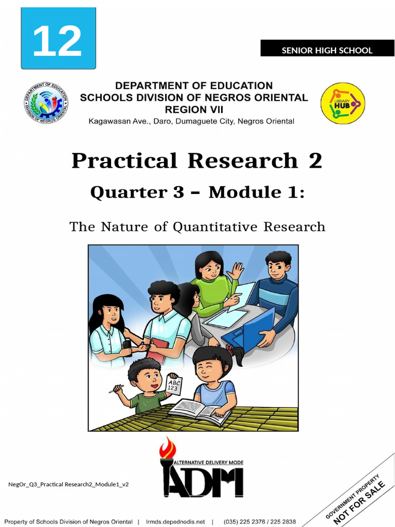 Pr2 Module 1 | PDF | Quantitative Research | Statistics