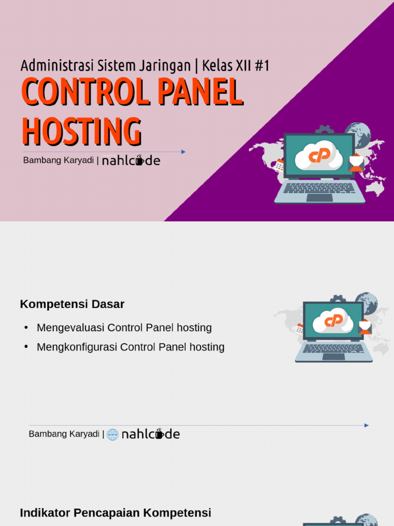 Control Panel Hosting | PDF