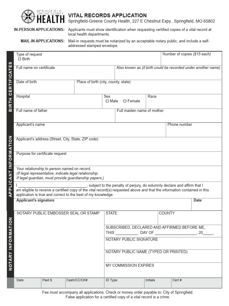 Vital Records-Birth - 202304200839056589 | PDF | Notary Public