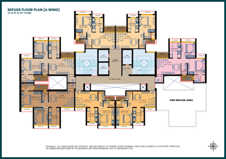 Regent's Park_A Wing Refuge Floor Plan | PDF