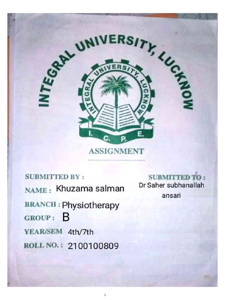 NPf assignment | PDF