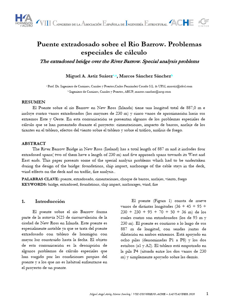 2706 | PDF | Puente | Hormigón pretensado
