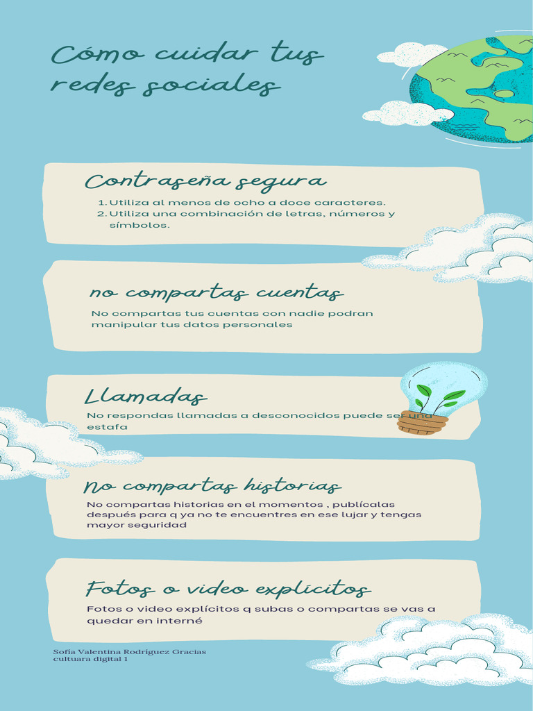 Azul Líneas Cambio Climático Medioambiente Infografía PDF | PDF