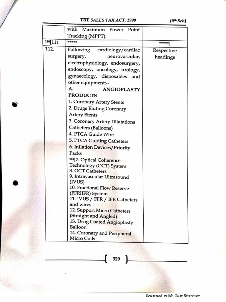 GST Exemption Products List | PDF