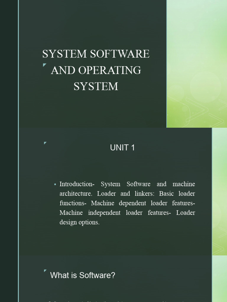 Introduction.pptx | PDF | Operating System | Software Introduction.pptx | PDF | Operating System | Software
