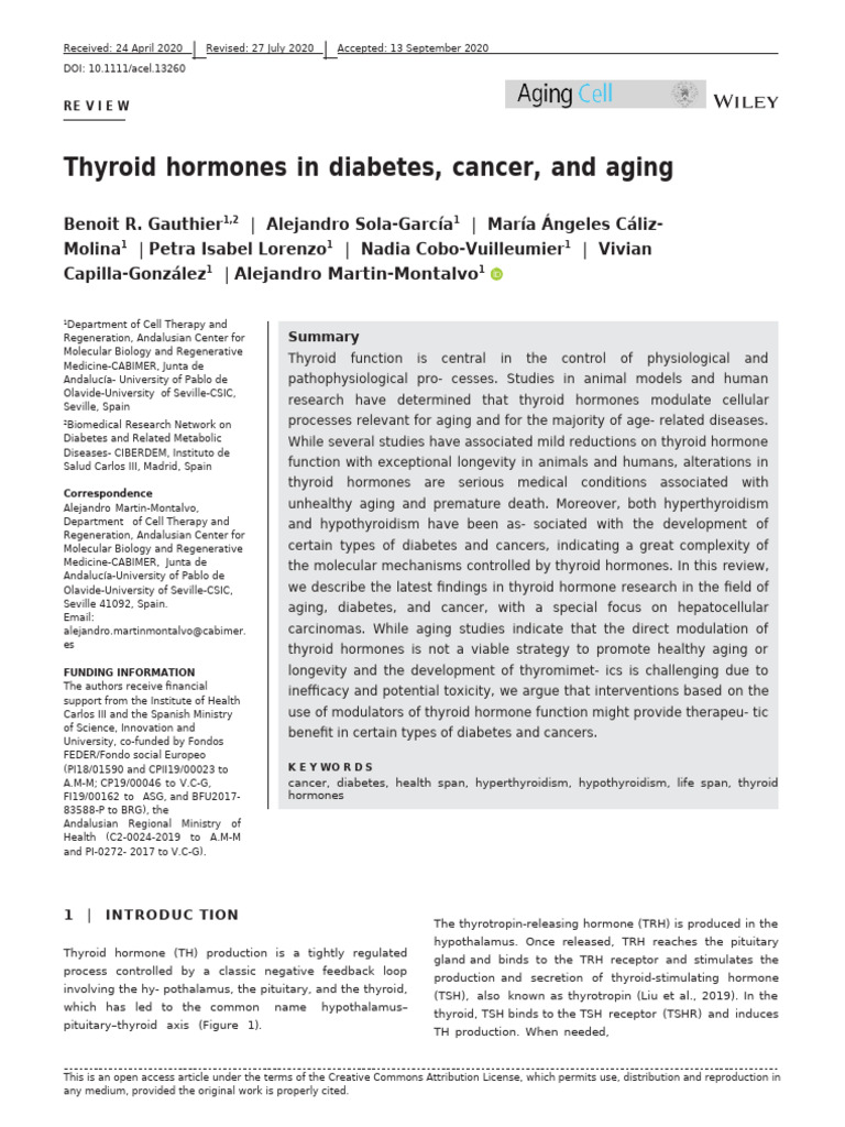 Thyroid Hormones | PDF | Hypothyroidism | Thyroid Stimulating Hormone