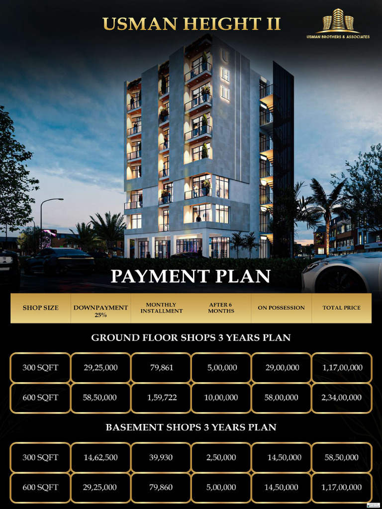 Payment Plan 1 | PDF