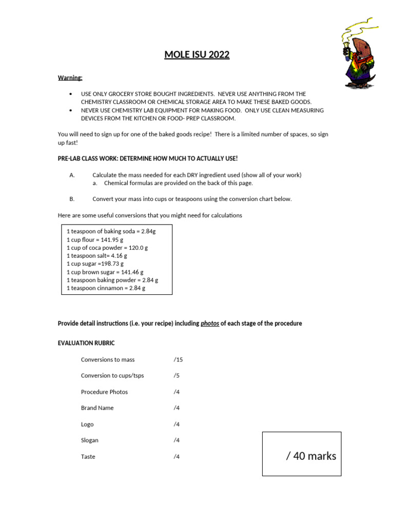 Cookie Isu Moles 2022 | PDF | Baking Powder | Sucrose