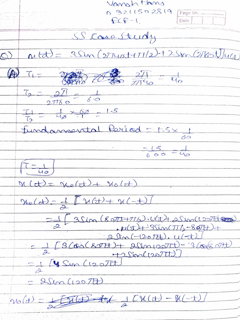 032 ECE-1 Vansh Hans SS Case Study | PDF