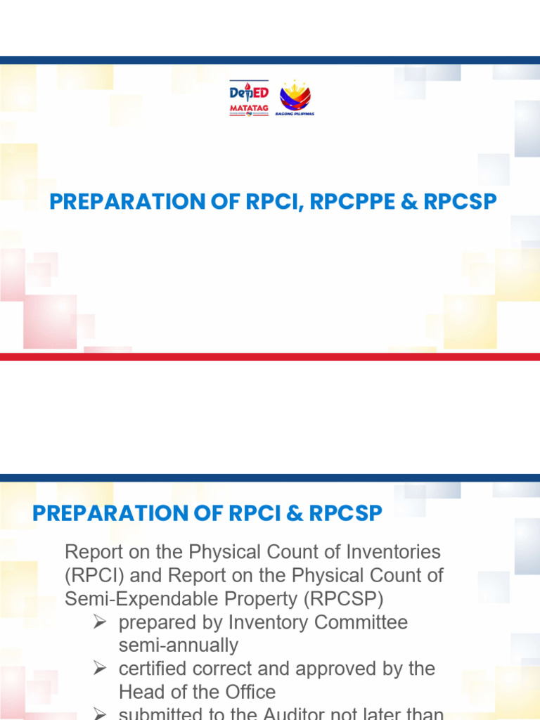 Preparation of Rpci, Rpcppe & RPCSP | PDF