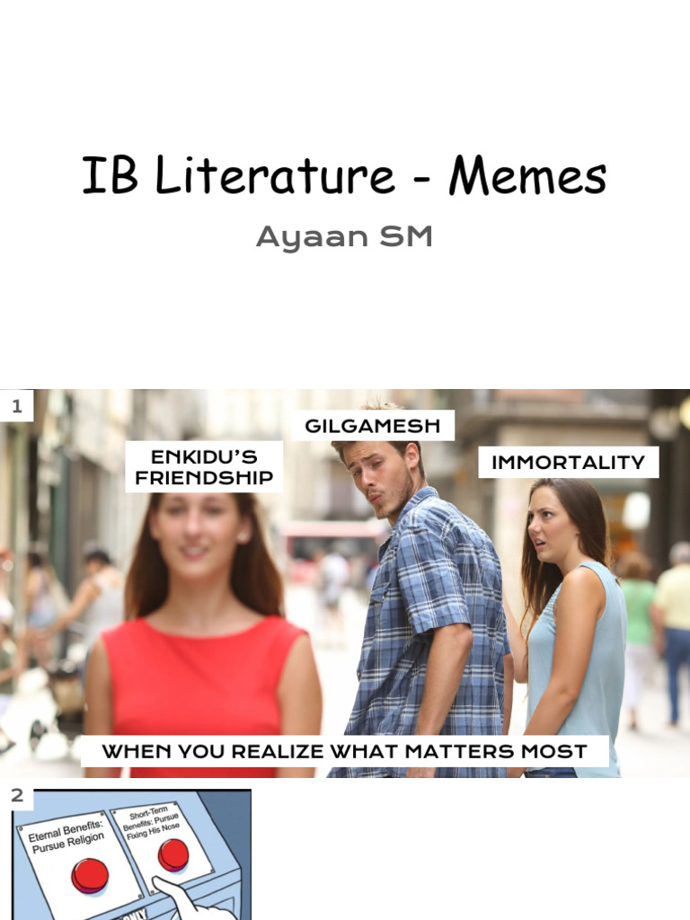 IB Literature - Memes | PDF