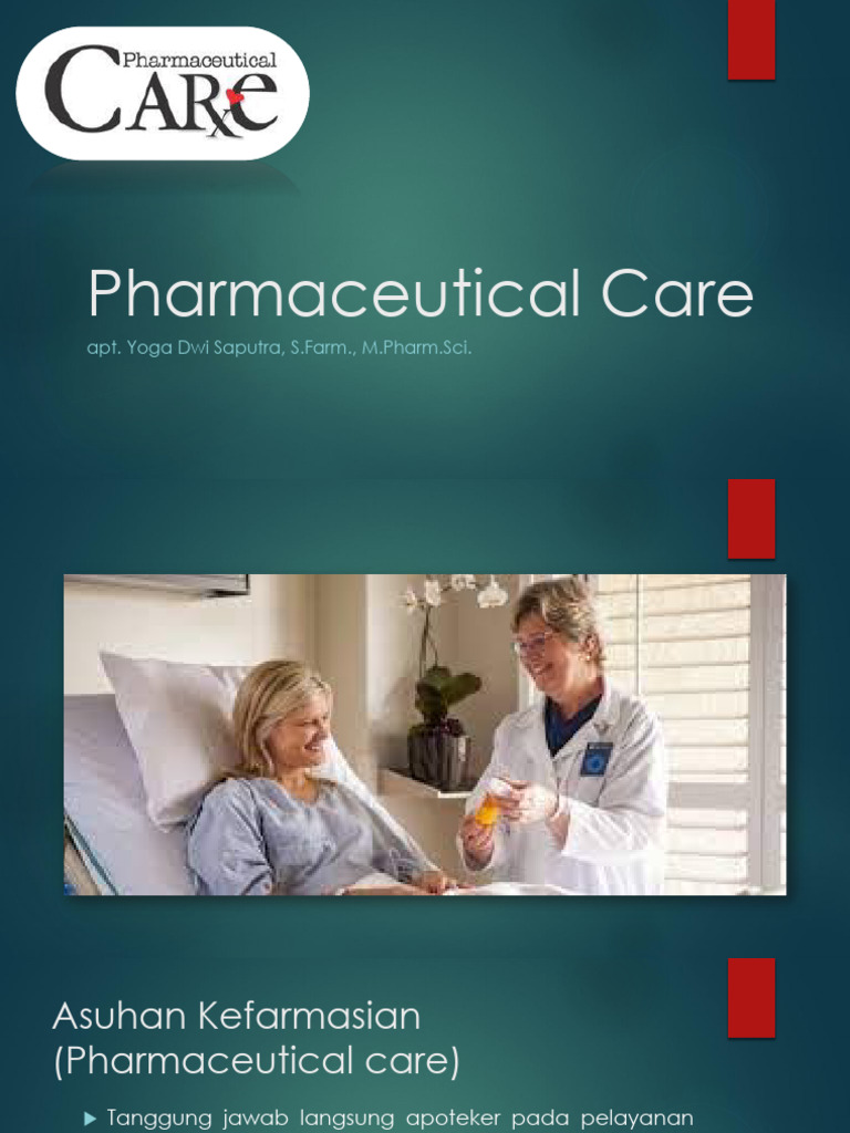 Fungsi dan Komponen Pharmaceutical Care | PDF