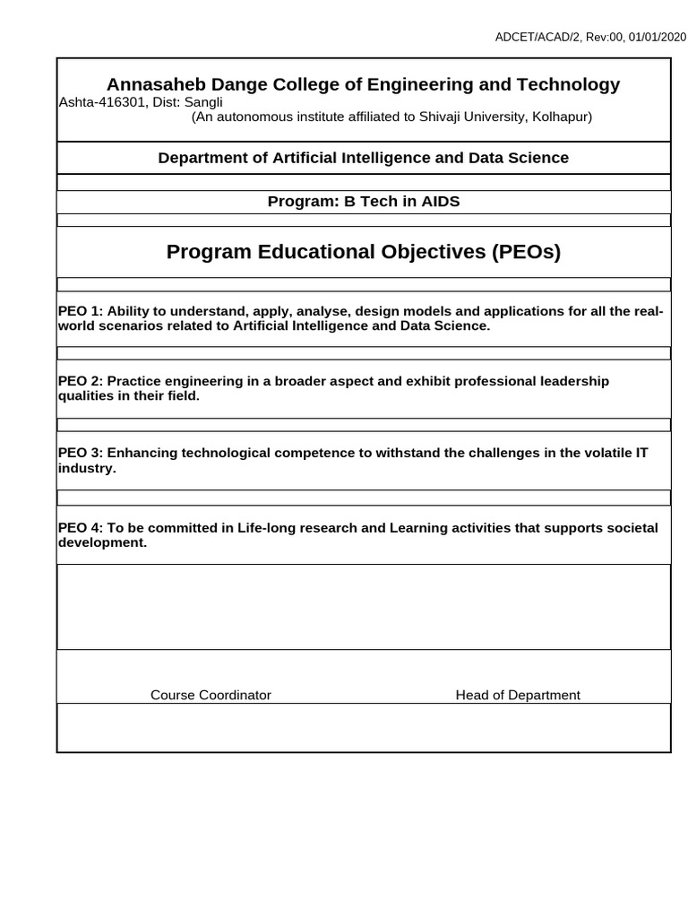 2. PEO | PDF