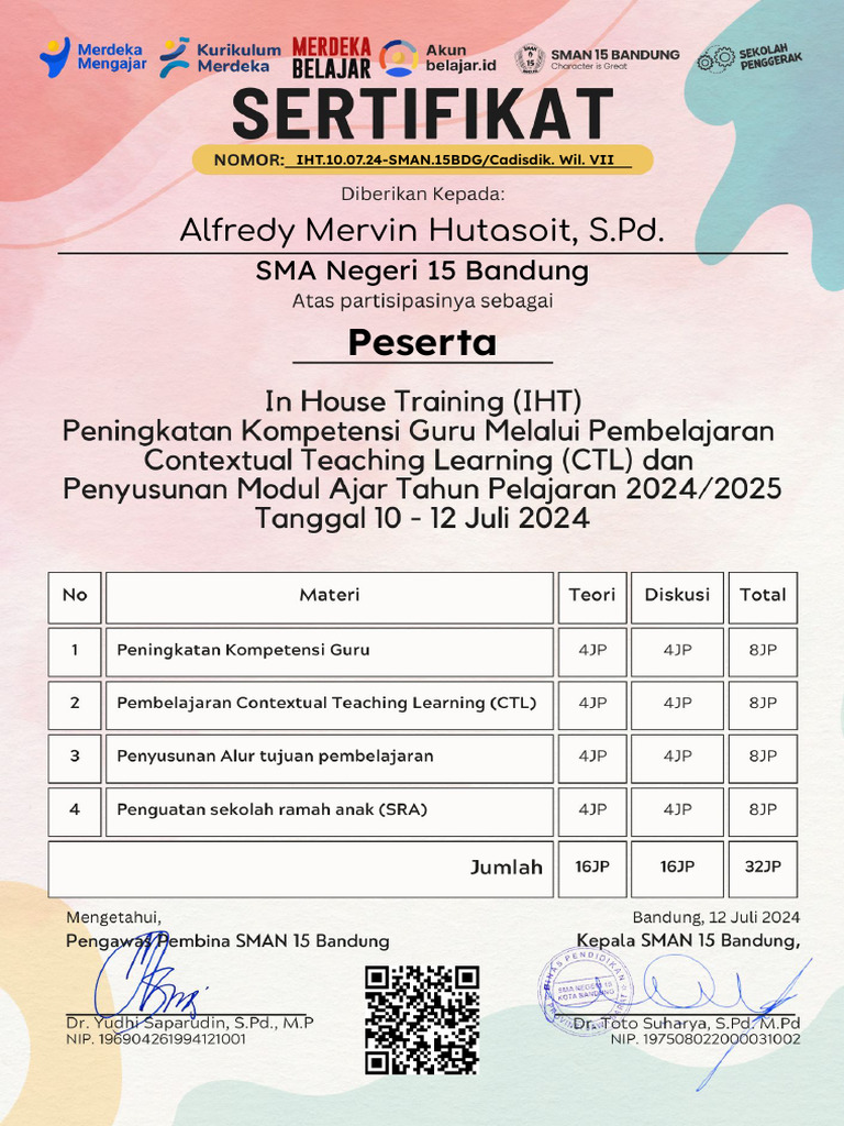 Alfredy Mervin Hutasoit, S.Pd. 12 Juli 2024 | PDF