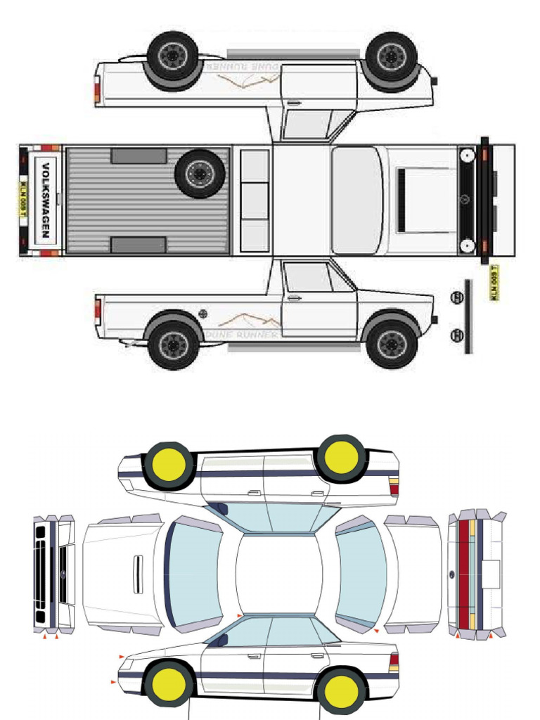 Diy Paper Craft Car | PDF