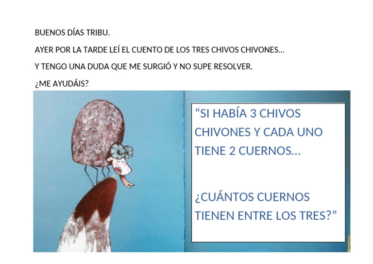 Cuernos de los Tres Chivos Chivones | PDF