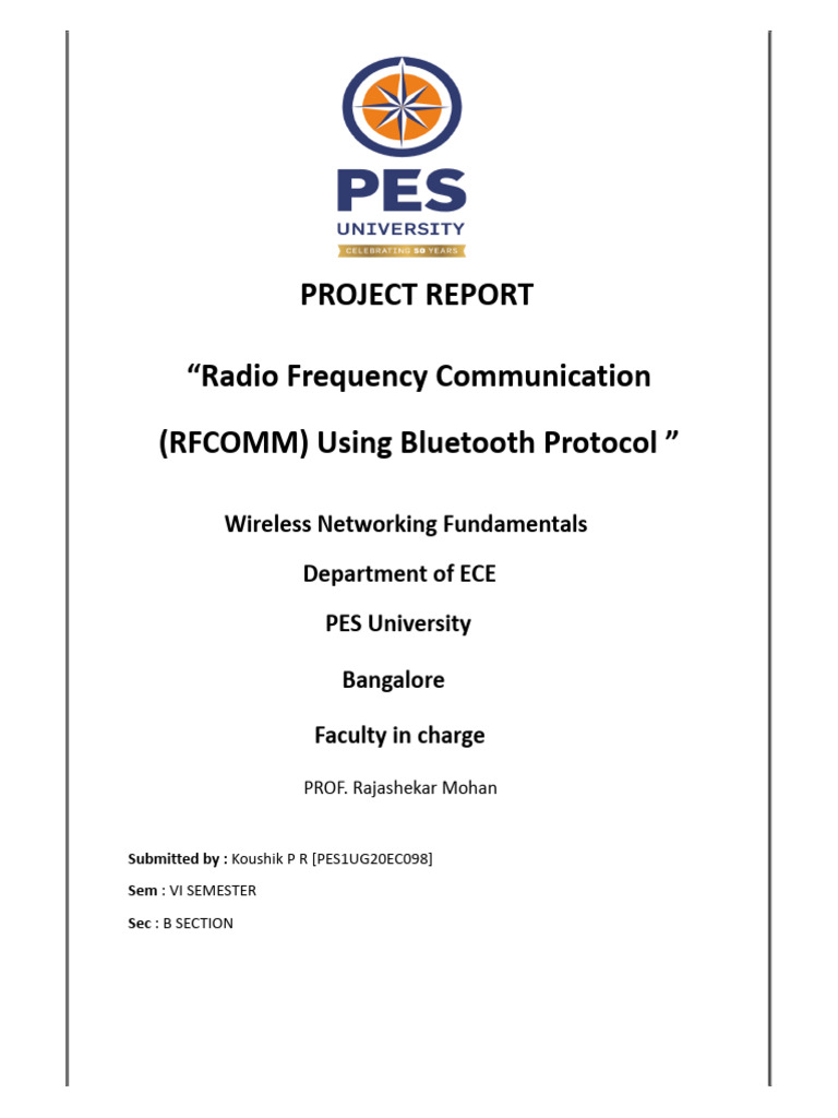 Bluetooth RFCOMM Data Transfer Project | PDF | Bluetooth | Network Socket