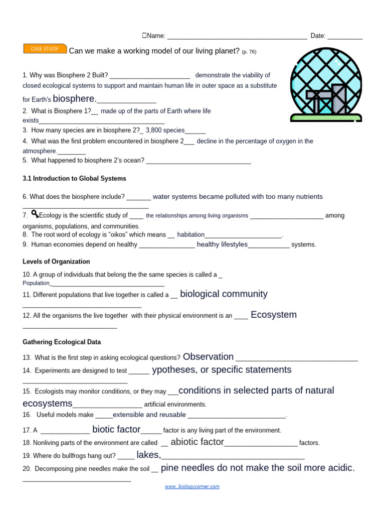 Understanding Biosphere 2 and Ecosystems | PDF | Forests | Ecology