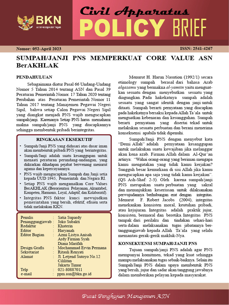 Policy Brief 052 April 2023 | PDF
