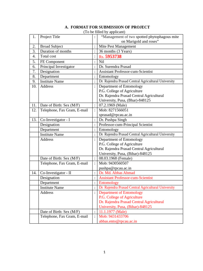 NHM Project | PDF | Pest (Organism) | Statistics