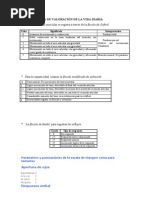 ESCALA Lower Extremity Functional Scale-Spanish | PDF | Salud y bienestar